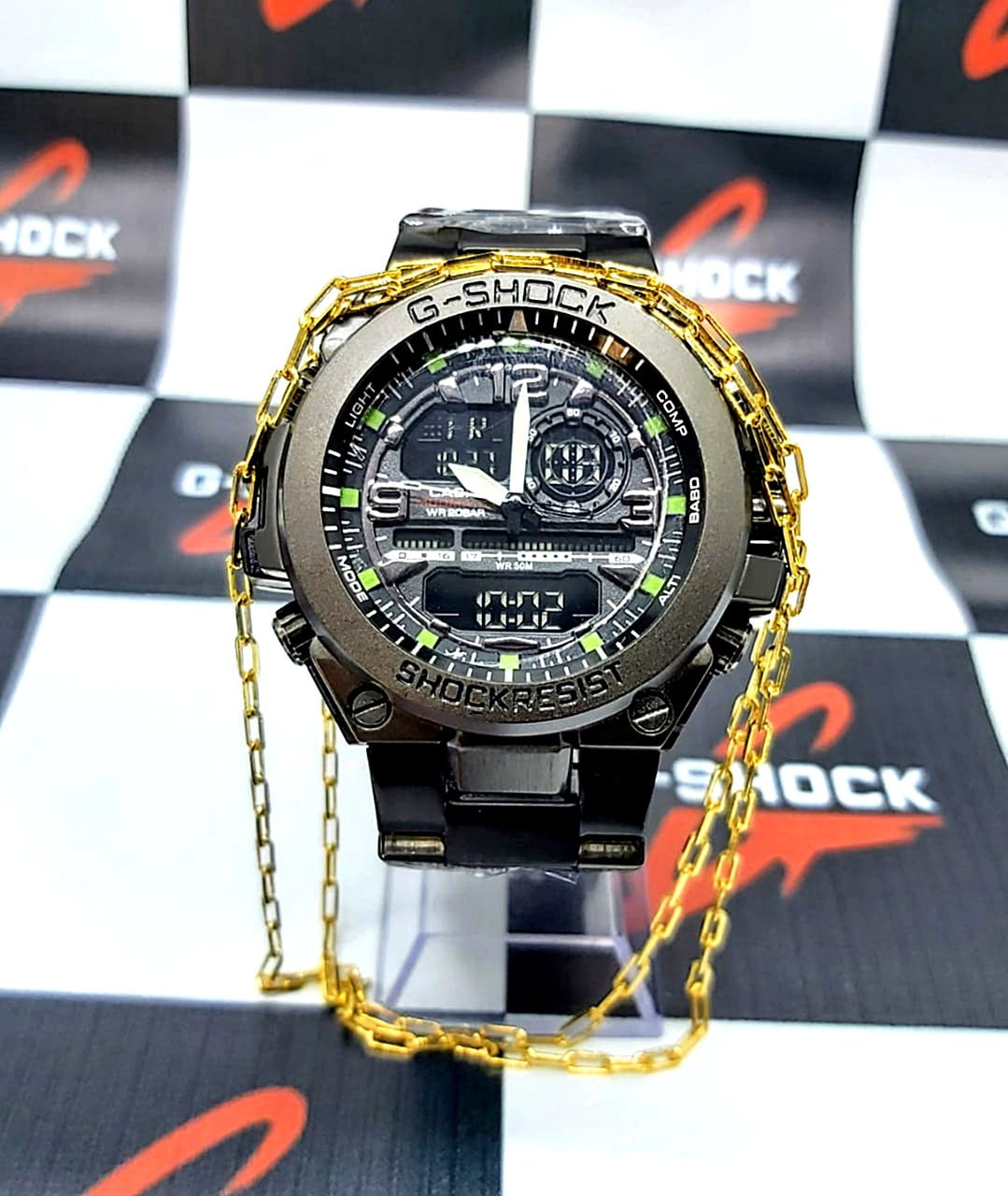 Promoção Imperdível G-Shock Protection Aço Inoxidável 100% Funcional ...